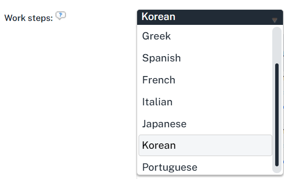 Language-specific Project Workflows